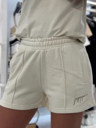 Malelions Women Kiki Short Beige MD3-SS25-09