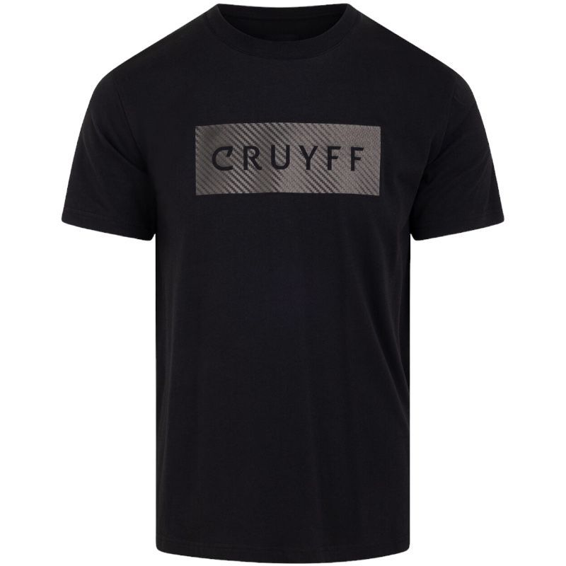 Cruyff Classics Laser Cut Tee Zwart CA241104